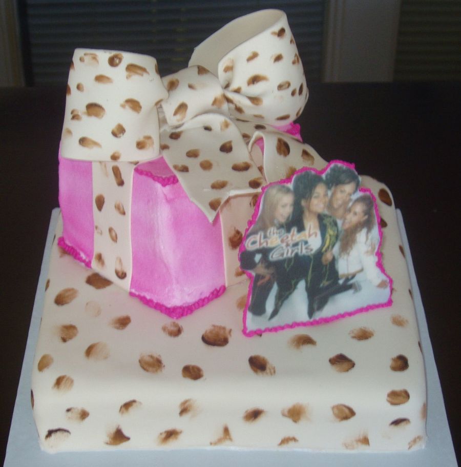 Cheetah Girls Cake - CakeCentral.com