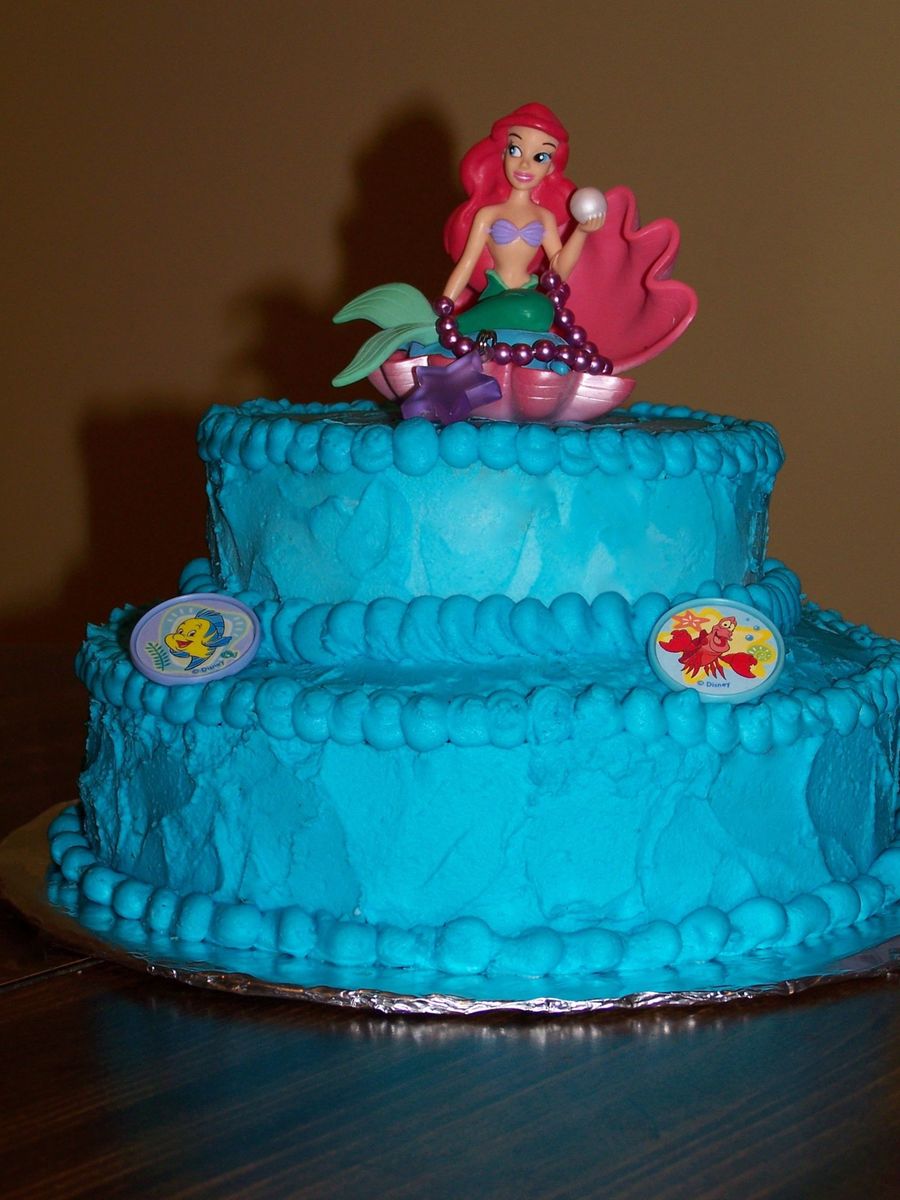 Ariel, The Little Mermaid Cake - CakeCentral.com