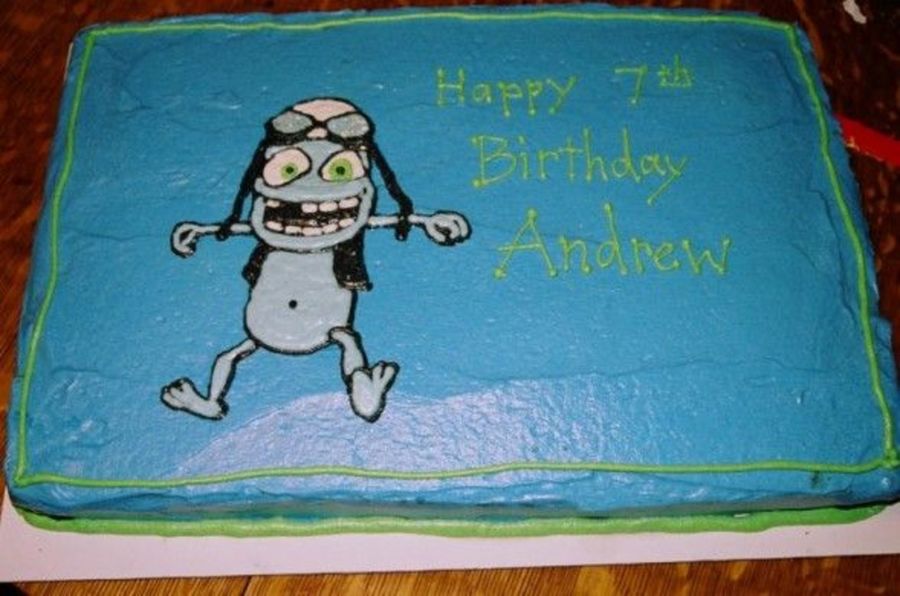 Crazy Frog Birthday Party - CakeCentral.com