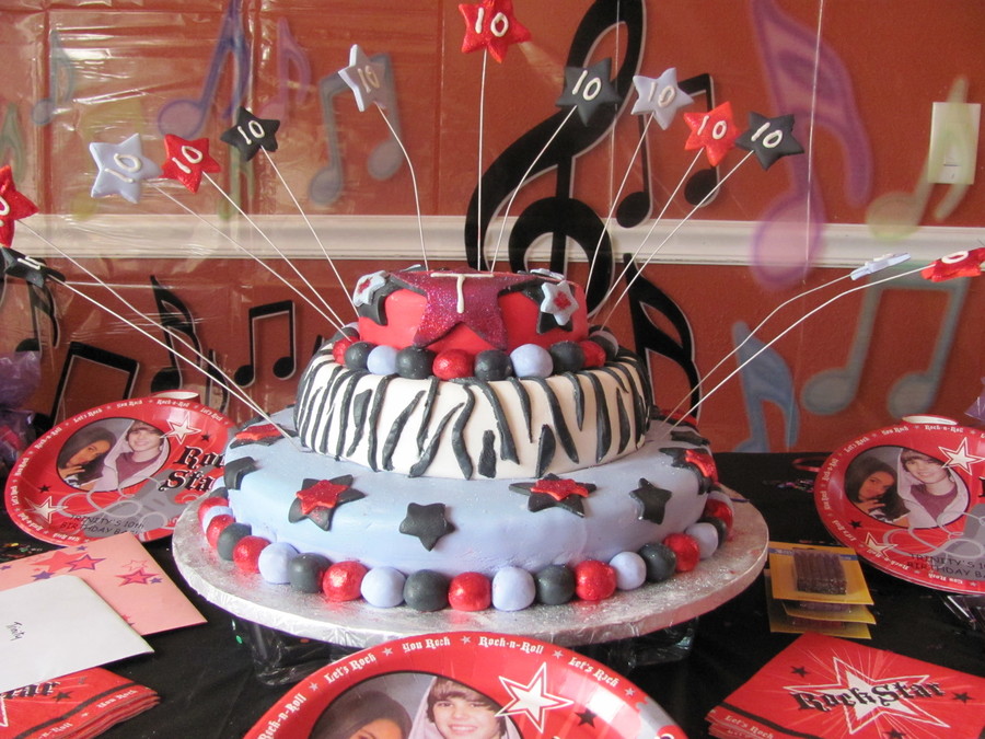 Rockstar Cake - CakeCentral.com