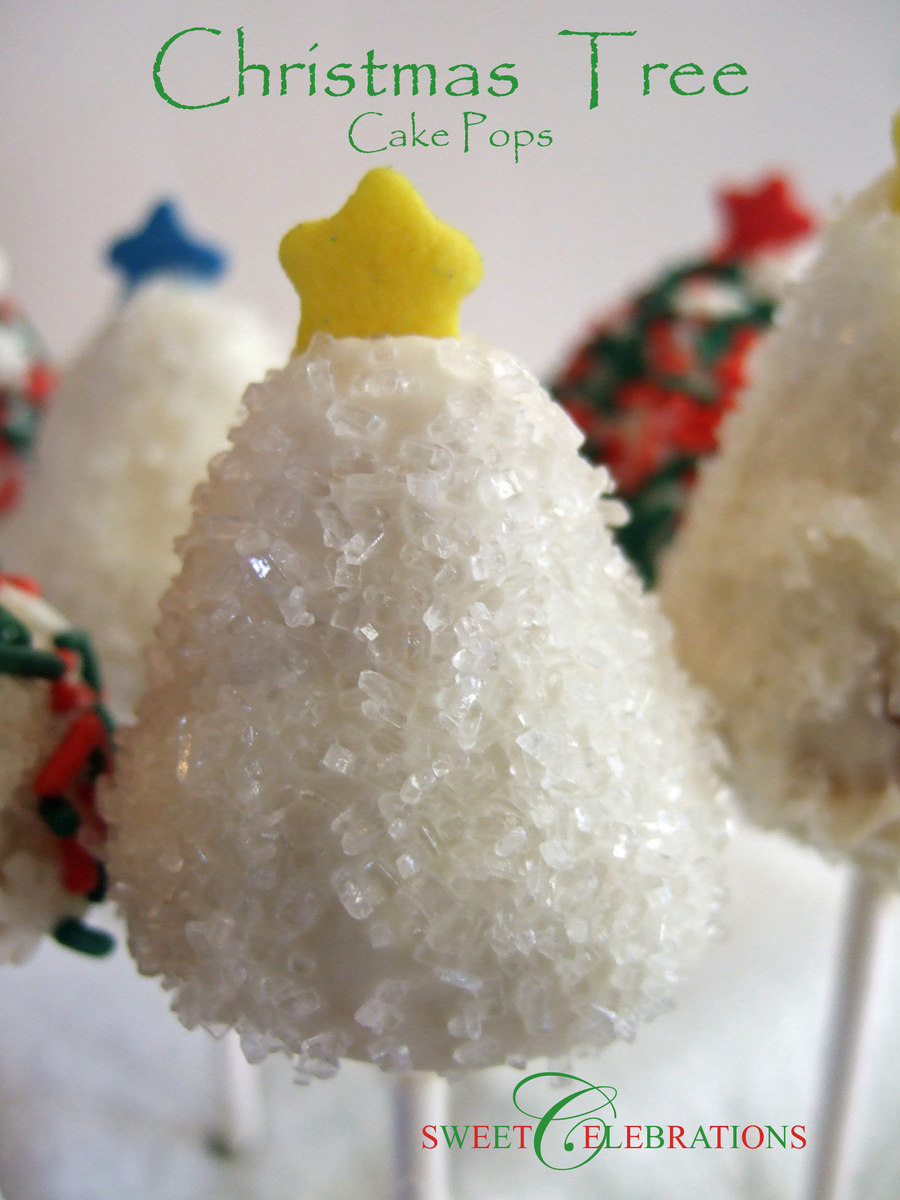Christmas Tree Cake Pops - CakeCentral.com