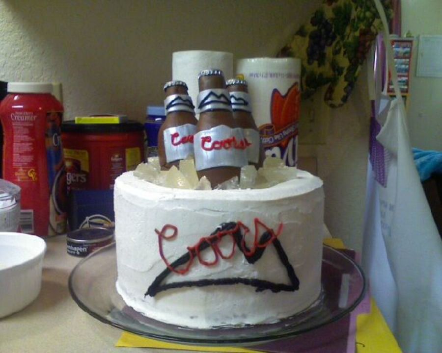 Coors Beer Cake - CakeCentral.com