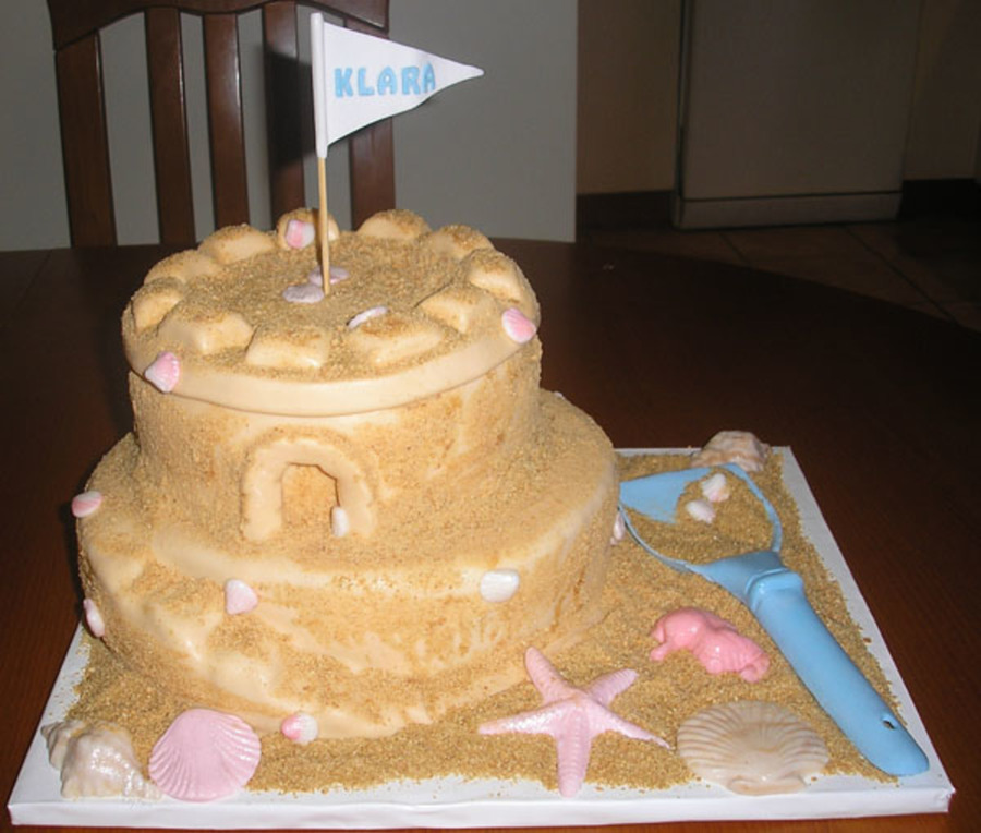 Sand Castle Cake - CakeCentral.com