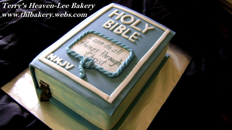 Bible For Installation Of Pastor - CakeCentral.com