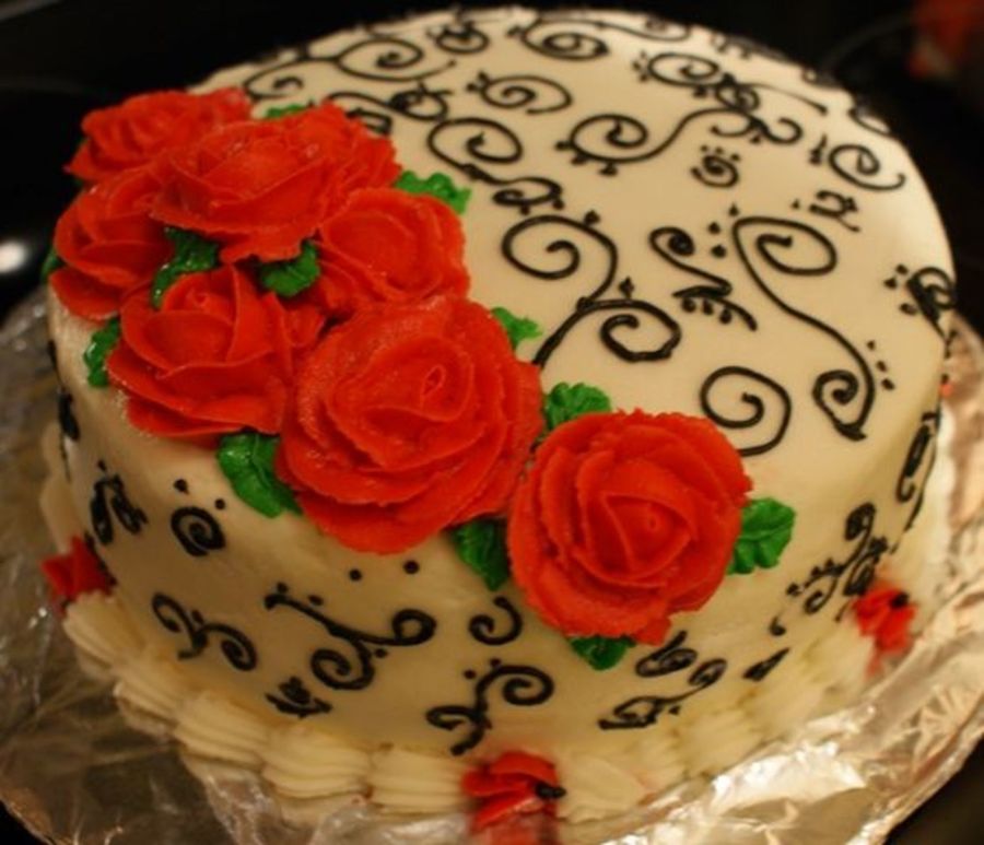 Red Roses - CakeCentral.com