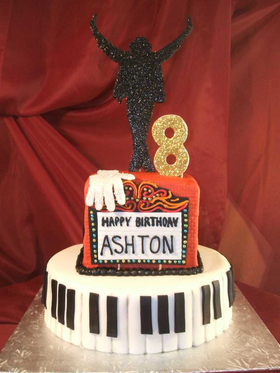 Mj Birthday Cake - CakeCentral.com