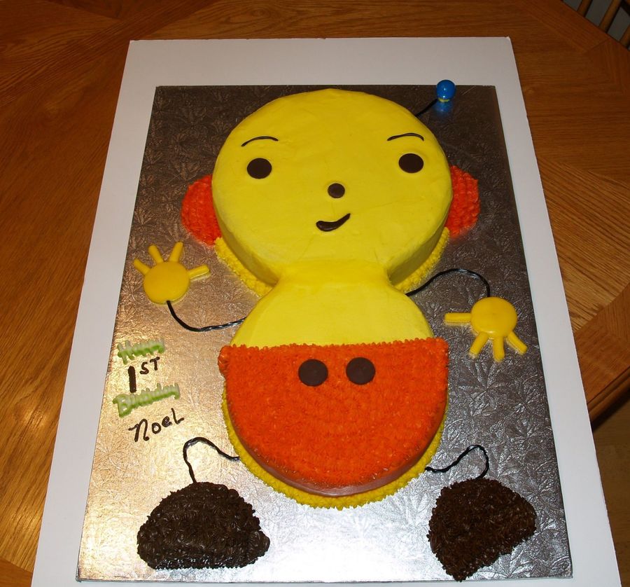 Rolie Polie Olie Cake - CakeCentral.com