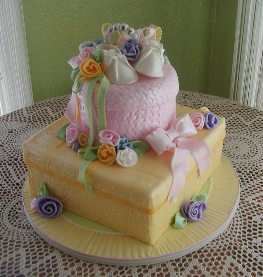 Stacked Baby Gifts - CakeCentral.com