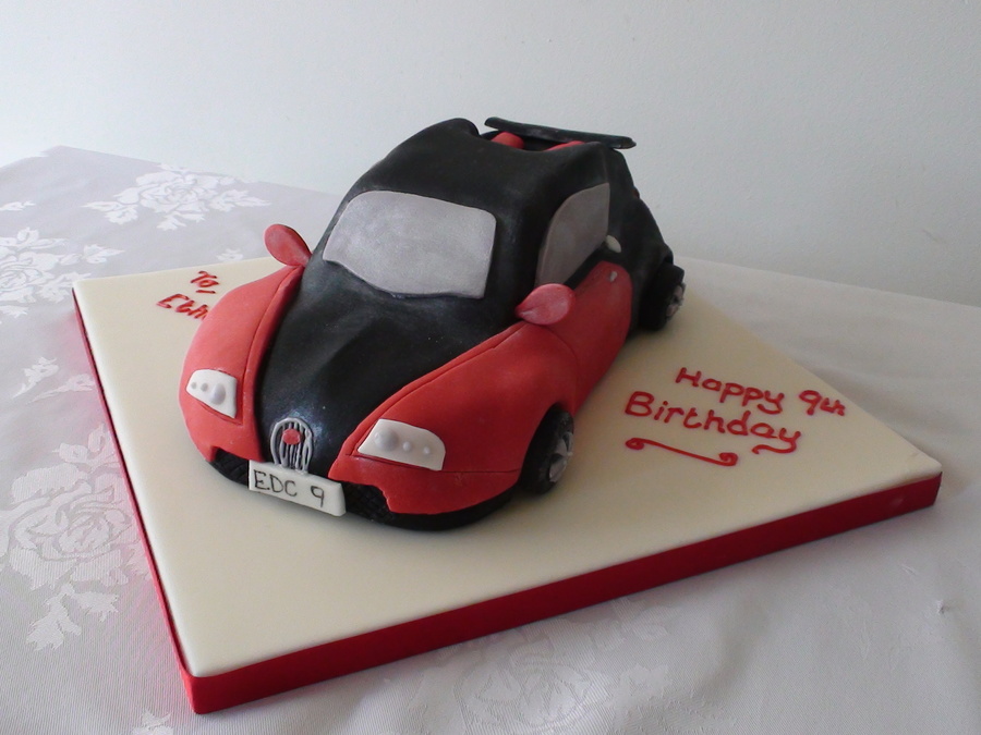 Bugatti Veyron Cake - CakeCentral.com