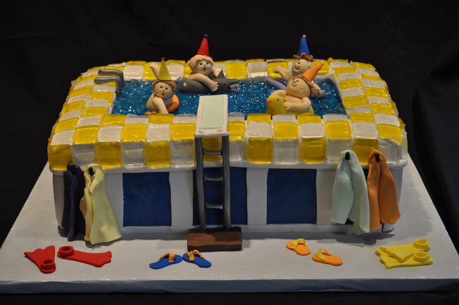 Swimming Pool - CakeCentral.com