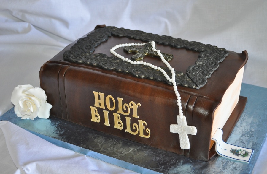 Bible Cake - CakeCentral.com