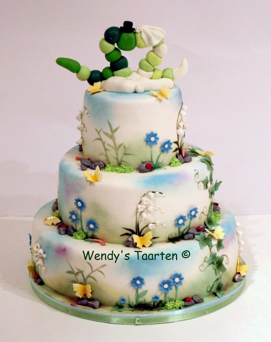 A Wedding Cake For Nature Lovers - CakeCentral.com