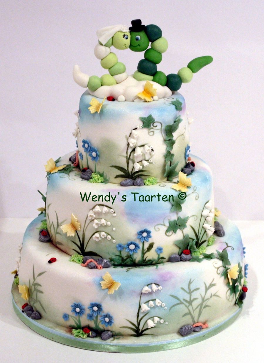 A Wedding Cake For Nature Lovers - CakeCentral.com