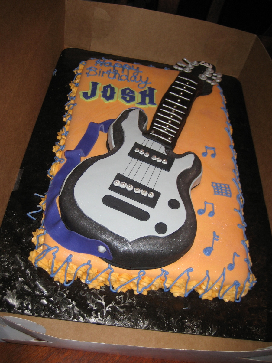 Rocker Cake - CakeCentral.com