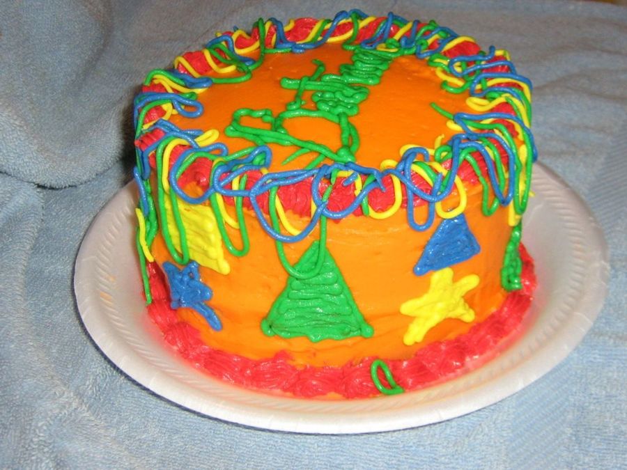 Sample Birthday Cake - CakeCentral.com