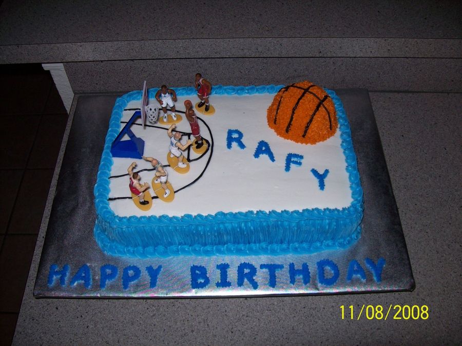 Basketball Game - CakeCentral.com