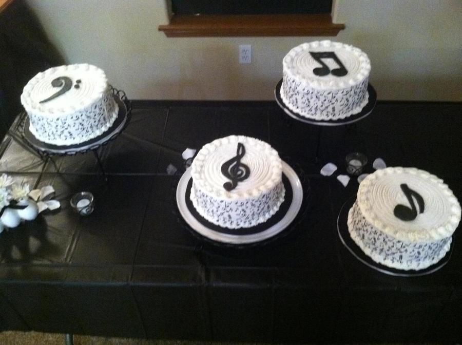 Music Note Cakes - CakeCentral.com
