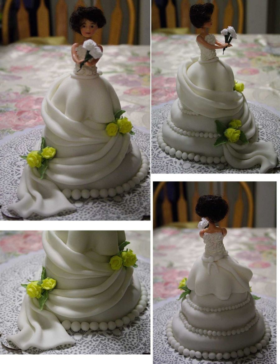Bride Mini-Cake - CakeCentral.com