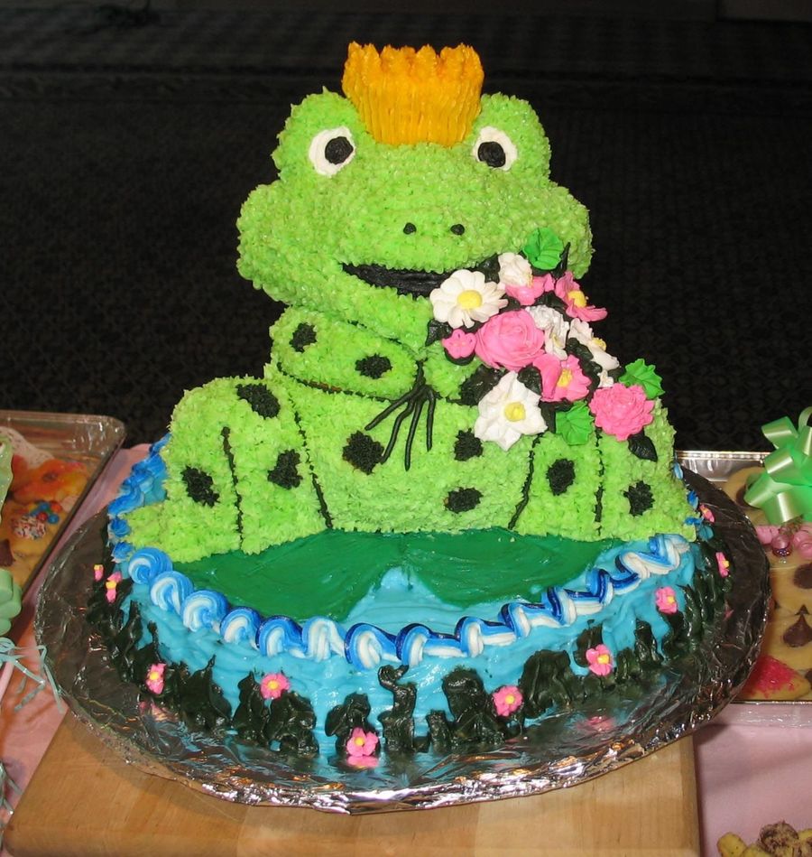 Frog Prince Cake - CakeCentral.com