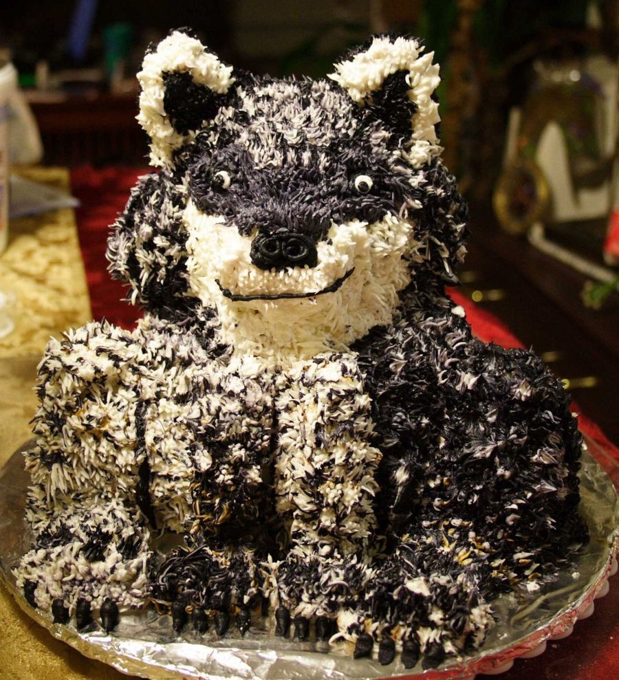 Wolf Cake - CakeCentral.com