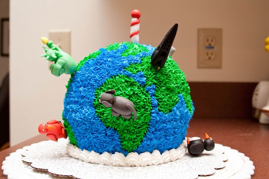 Earth Cake - CakeCentral.com
