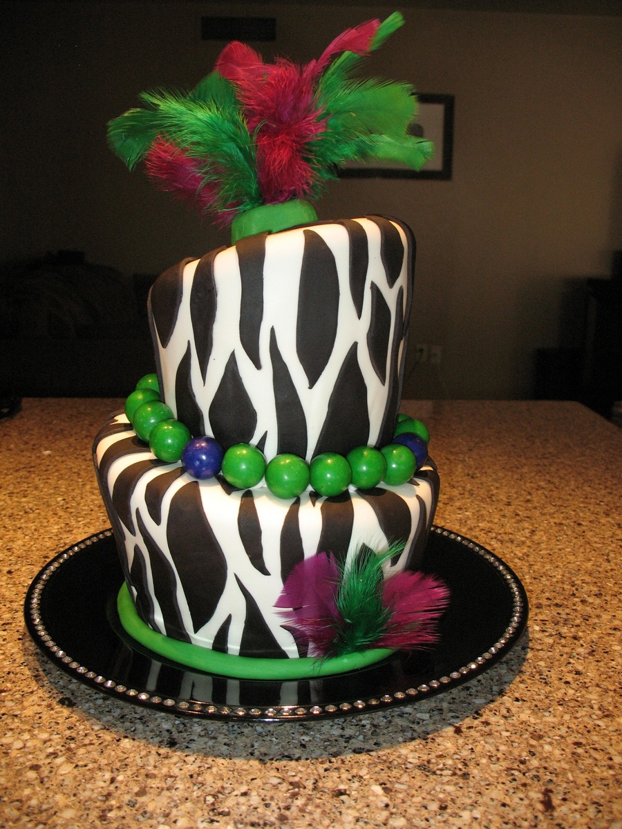 Funky Cake - CakeCentral.com