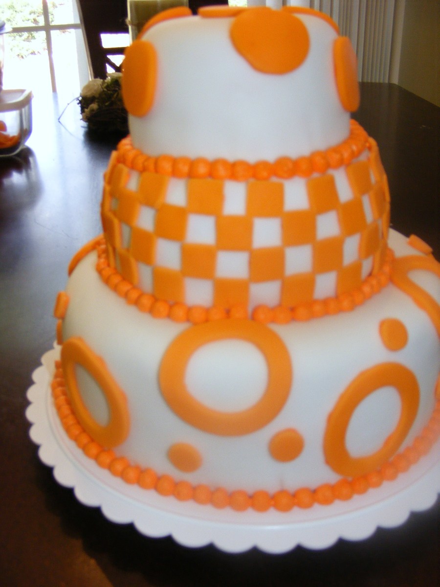 University Of Tennessee Themed Anniversary Cake - CakeCentral.com
