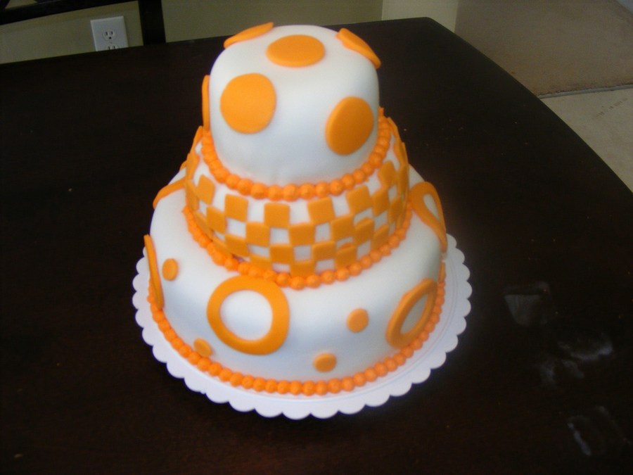 University Of Tennessee Themed Anniversary Cake - CakeCentral.com