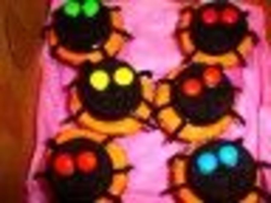 Spooky Spiders - CakeCentral.com