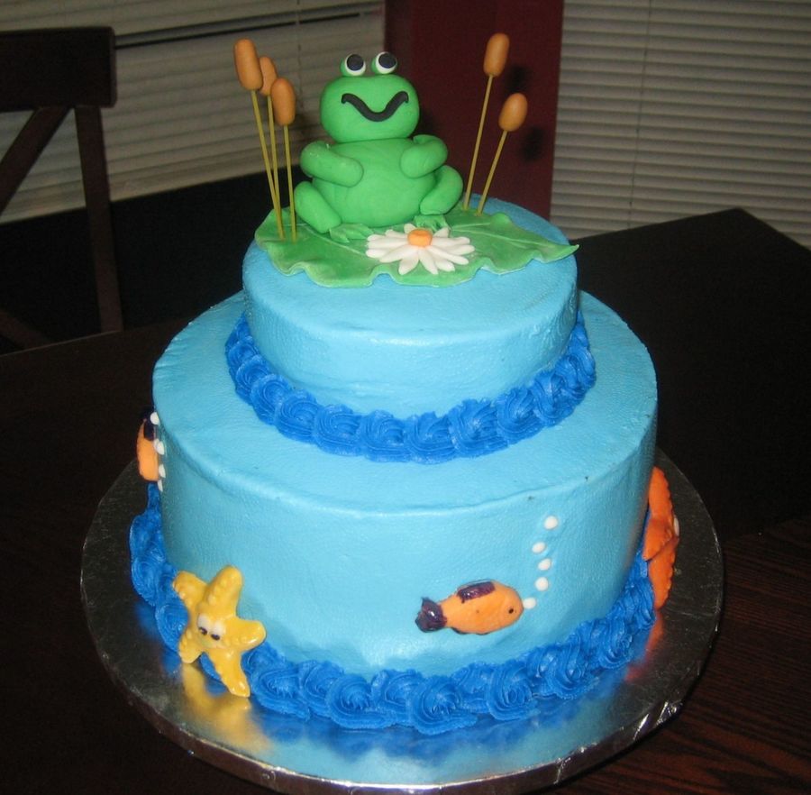 Frog Cake - CakeCentral.com