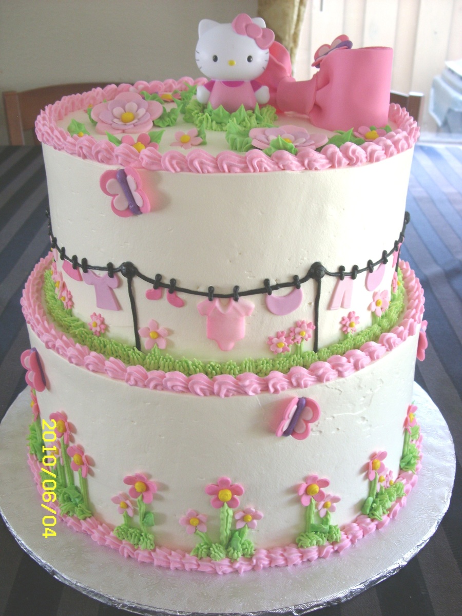 Hello Kitty Baby Shower . . . Again - CakeCentral.com
