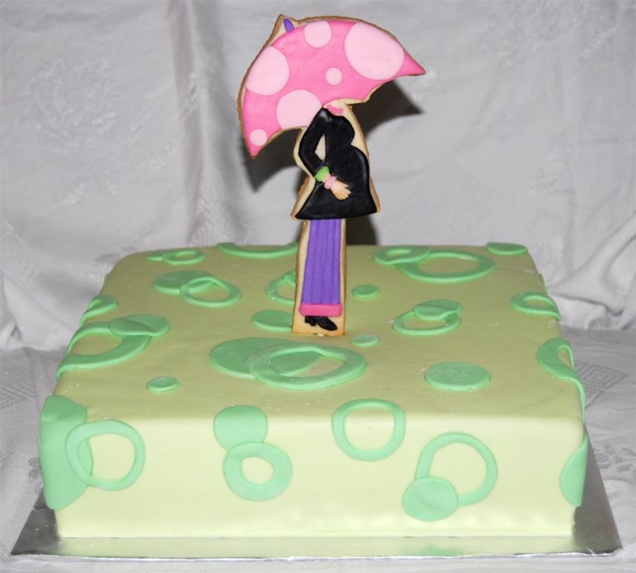 Mod Mom Cake - CakeCentral.com