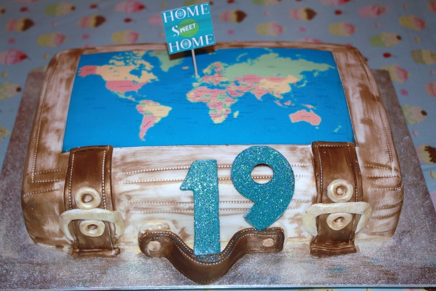 Suitcase, Travel Cake - CakeCentral.com