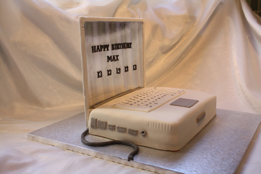 Apple Mac Cake! - CakeCentral.com
