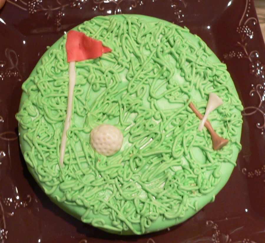 Simple Golf Cake - CakeCentral.com