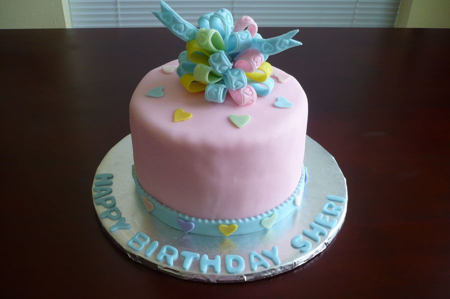 Sheri's Birthday Cake - CakeCentral.com
