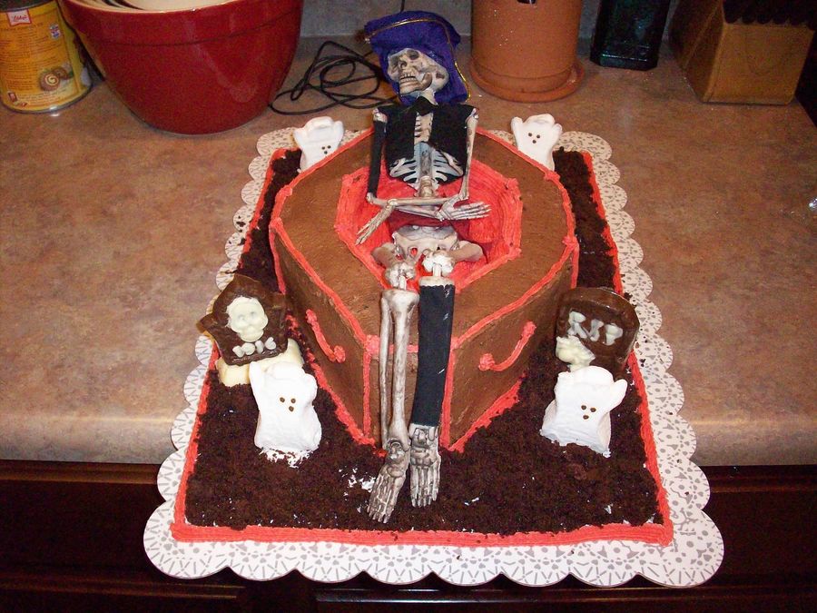 Skeleton Cake - CakeCentral.com