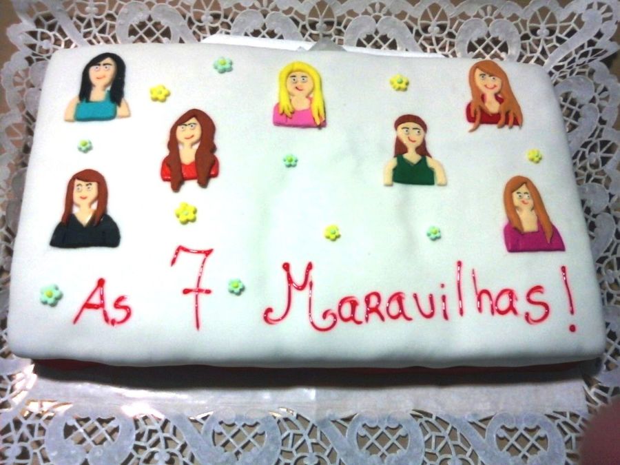 For 7 Friends! 7 Wonders Of The World! - CakeCentral.com