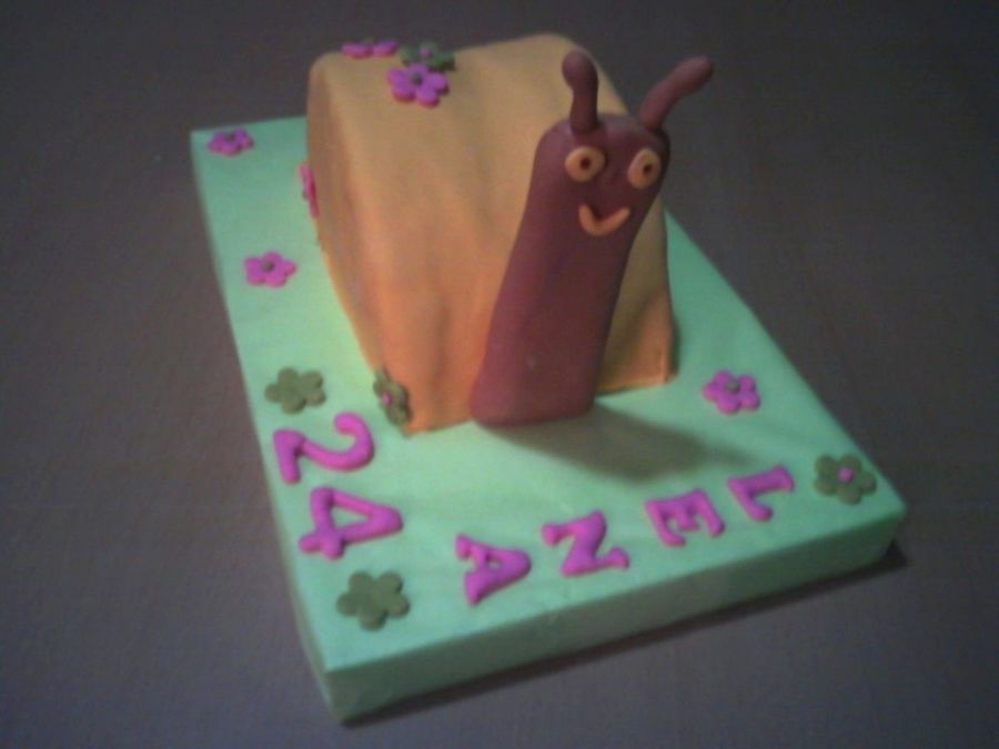 Snail Cake - CakeCentral.com