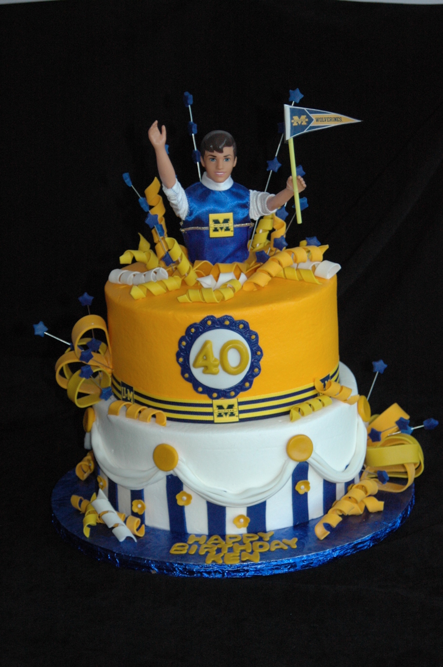 University Of Michigan Ken Cake - CakeCentral.com