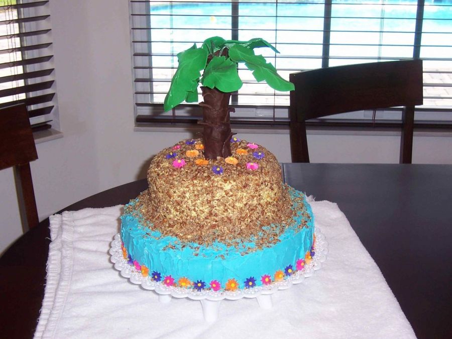 Palm Tree Cake - CakeCentral.com