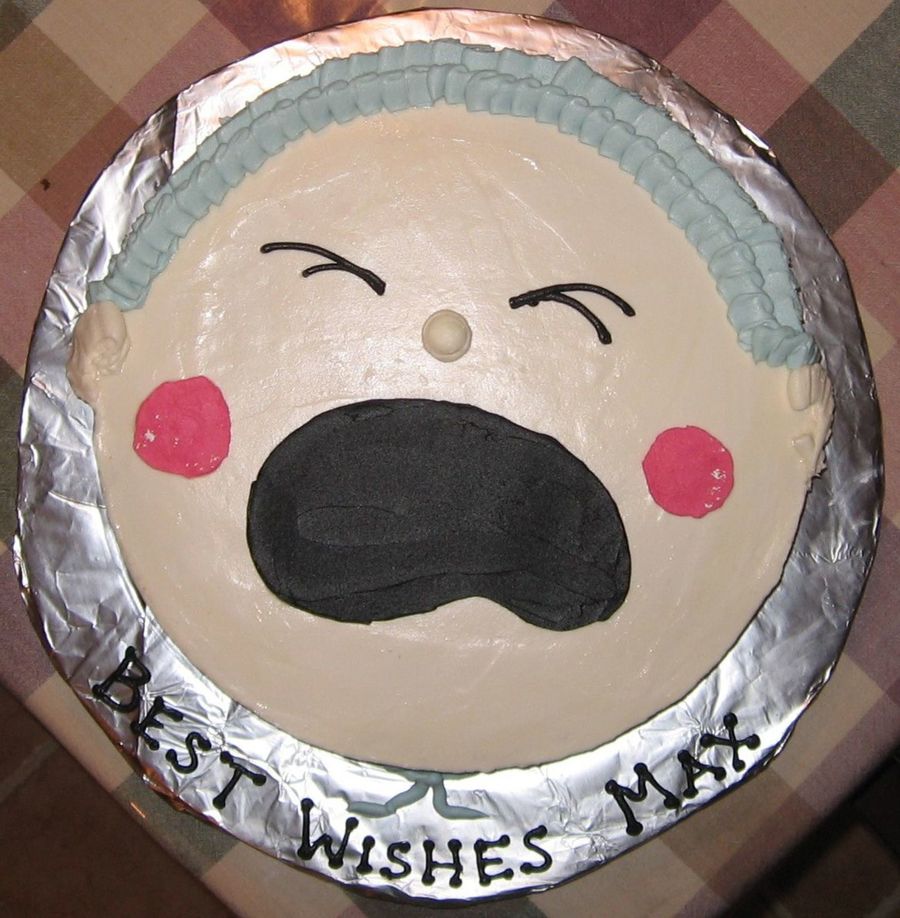 Crying Baby Cake - CakeCentral.com