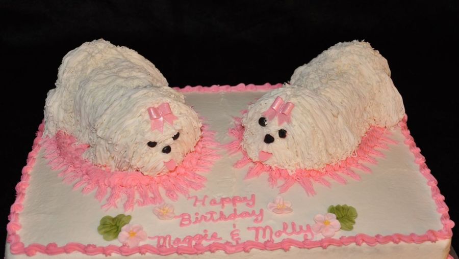 Maltese Birthday Cake - CakeCentral.com