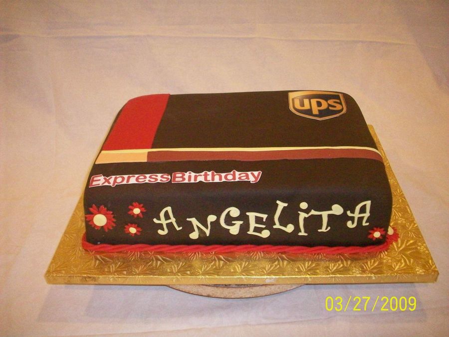 Ups Cake - CakeCentral.com