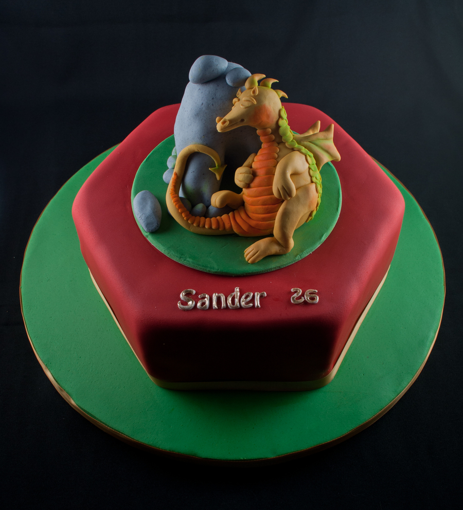 Sleeping Dragon From Debbie Brown - CakeCentral.com