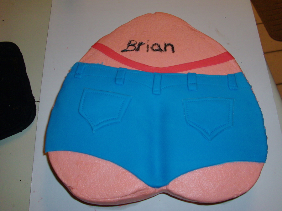 Butt Cake - CakeCentral.com