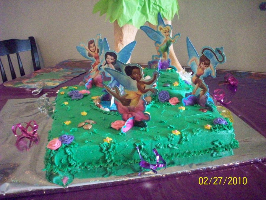 Tinkerbell And Fairies - CakeCentral.com