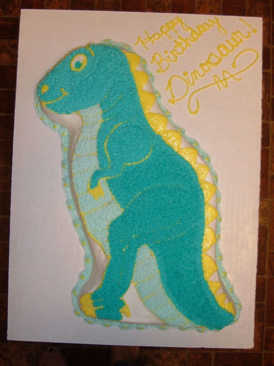 Dinosaur Cake - CakeCentral.com