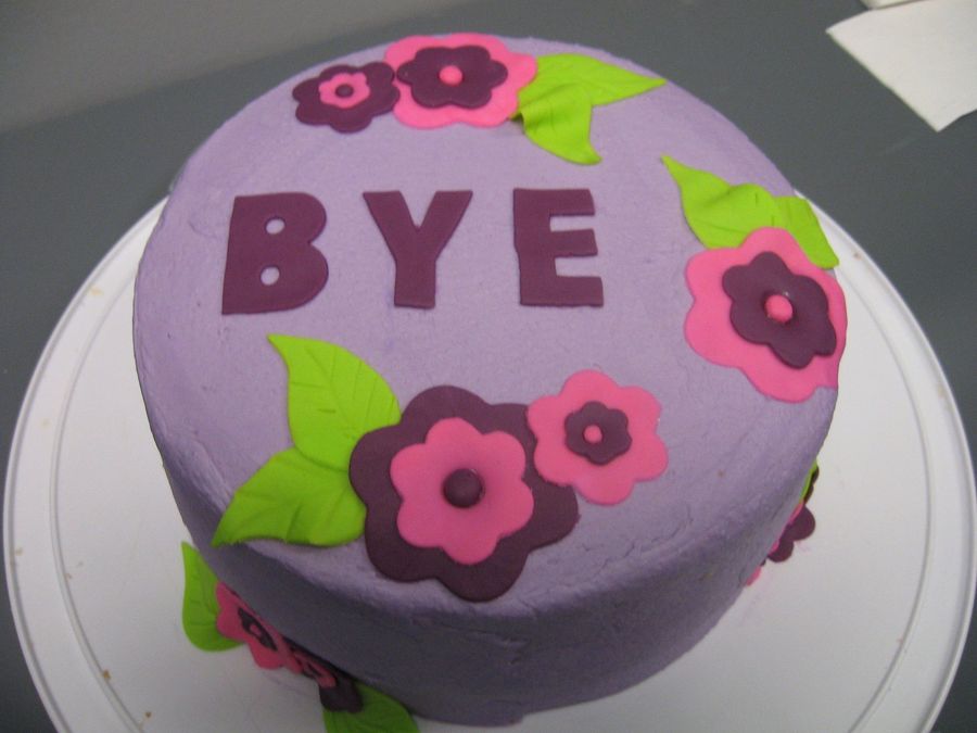 Bye - CakeCentral.com