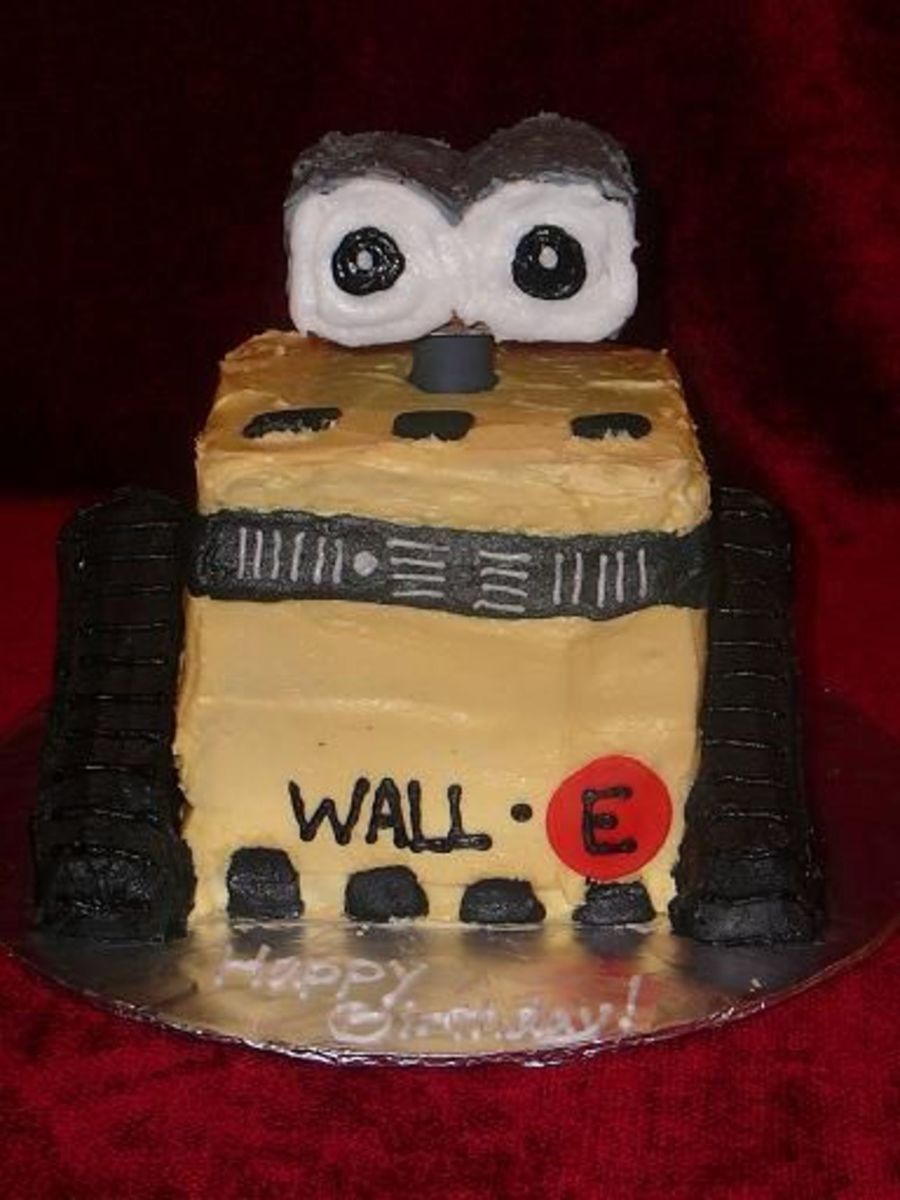 Wall E Birthday Cake - CakeCentral.com